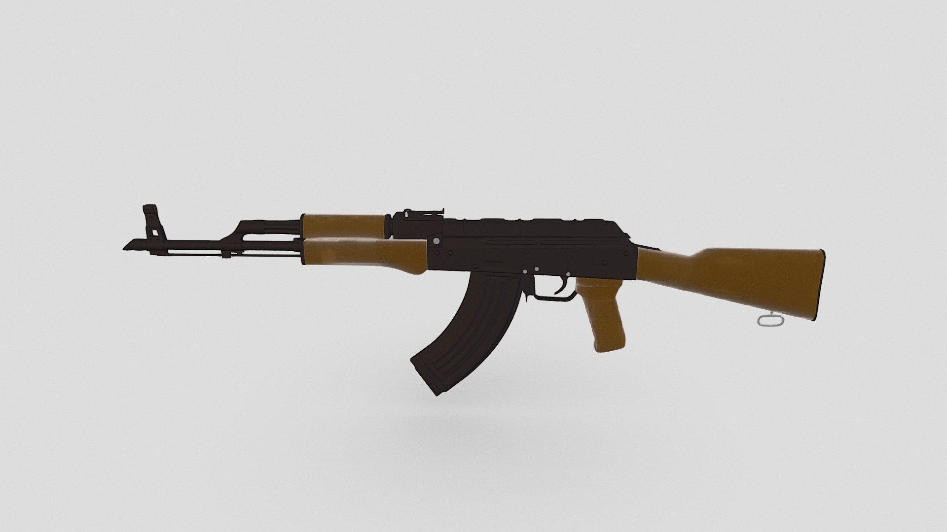 AK47 - 3D model by AISYAH DESIGN (@sinyo913) [b1b2bf4] - Sketchfab