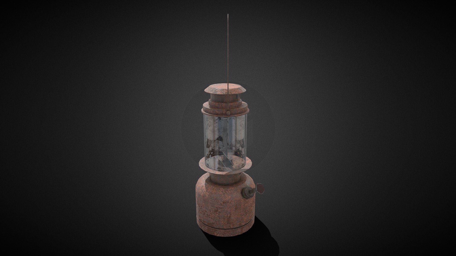 Old vintage kerosene lamp - Download Free 3D model by sunjit2305291031 ...