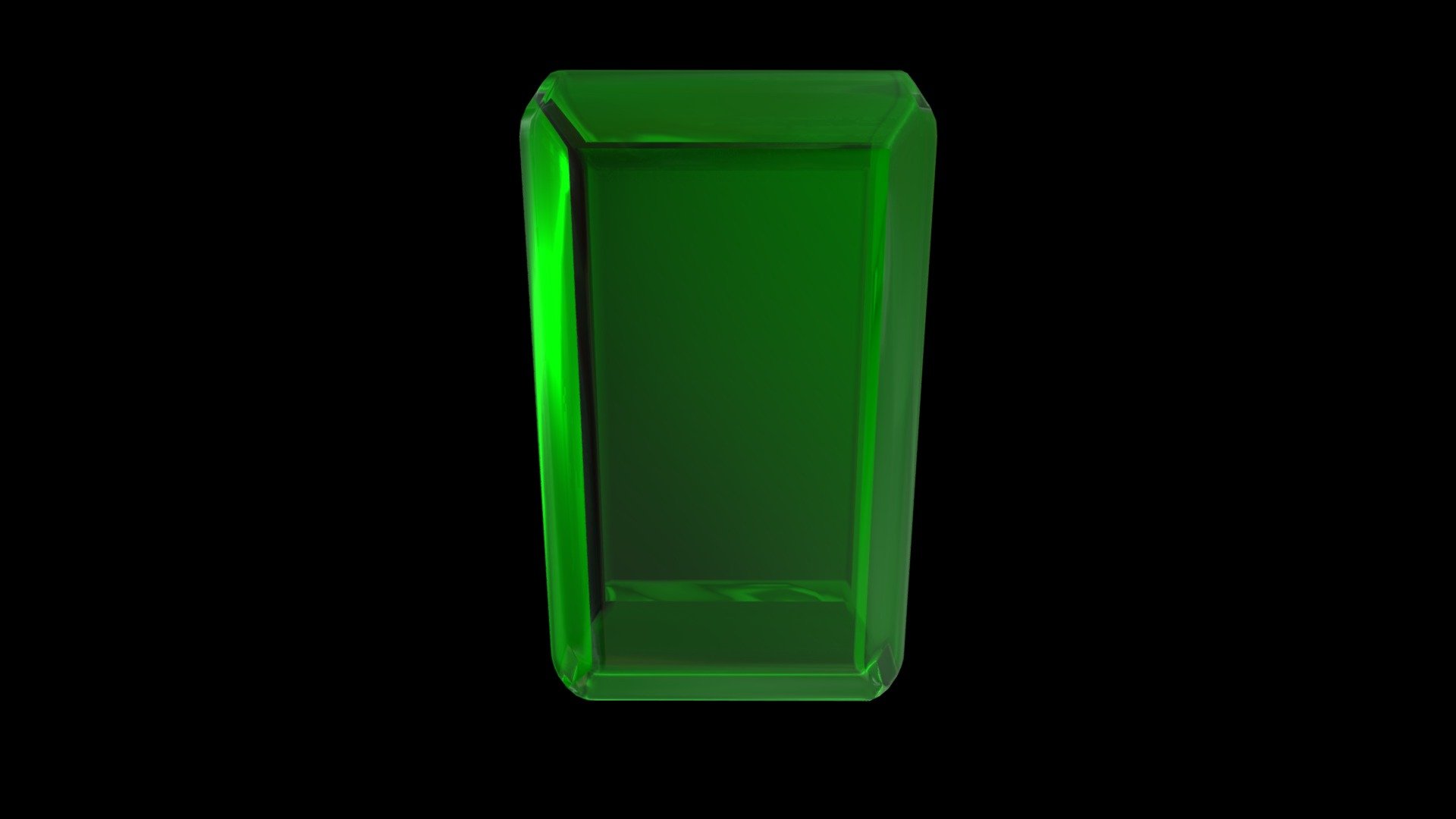 Emerald Gem Model - 3D model by NickMC115 [b1b6ba2] - Sketchfab