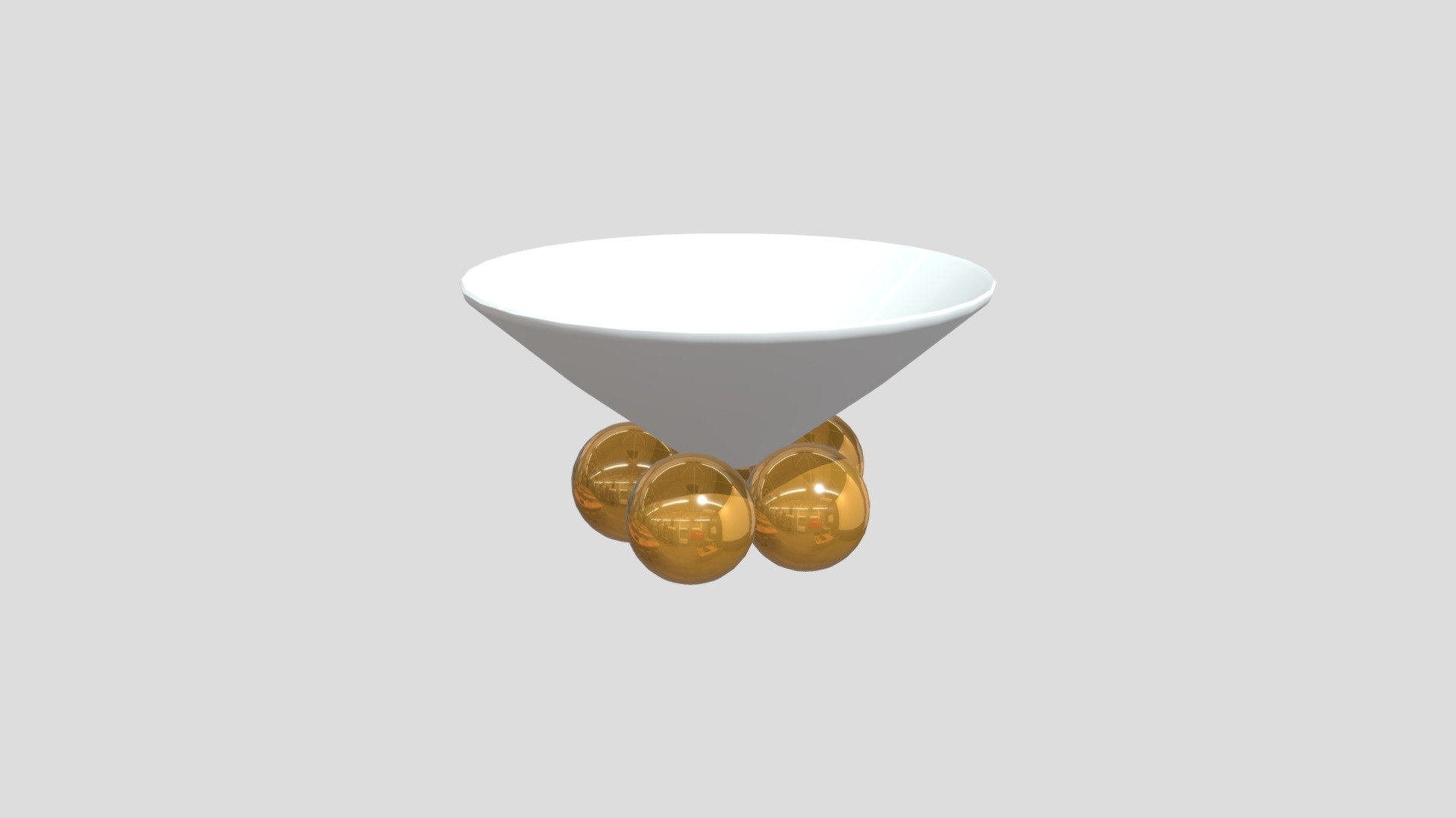 Ceramic Plate Gold - 3D model by diana (@dianas) [b1b6e17] - Sketchfab
