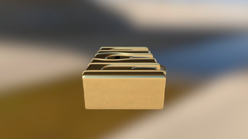 gold case - 3D model by rebecca payne (@beccapayne) [b1b70d0] - Sketchfab