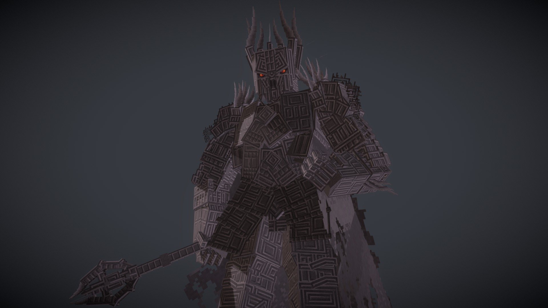Sauron - 3D model by Banathe [b1b7749] - Sketchfab