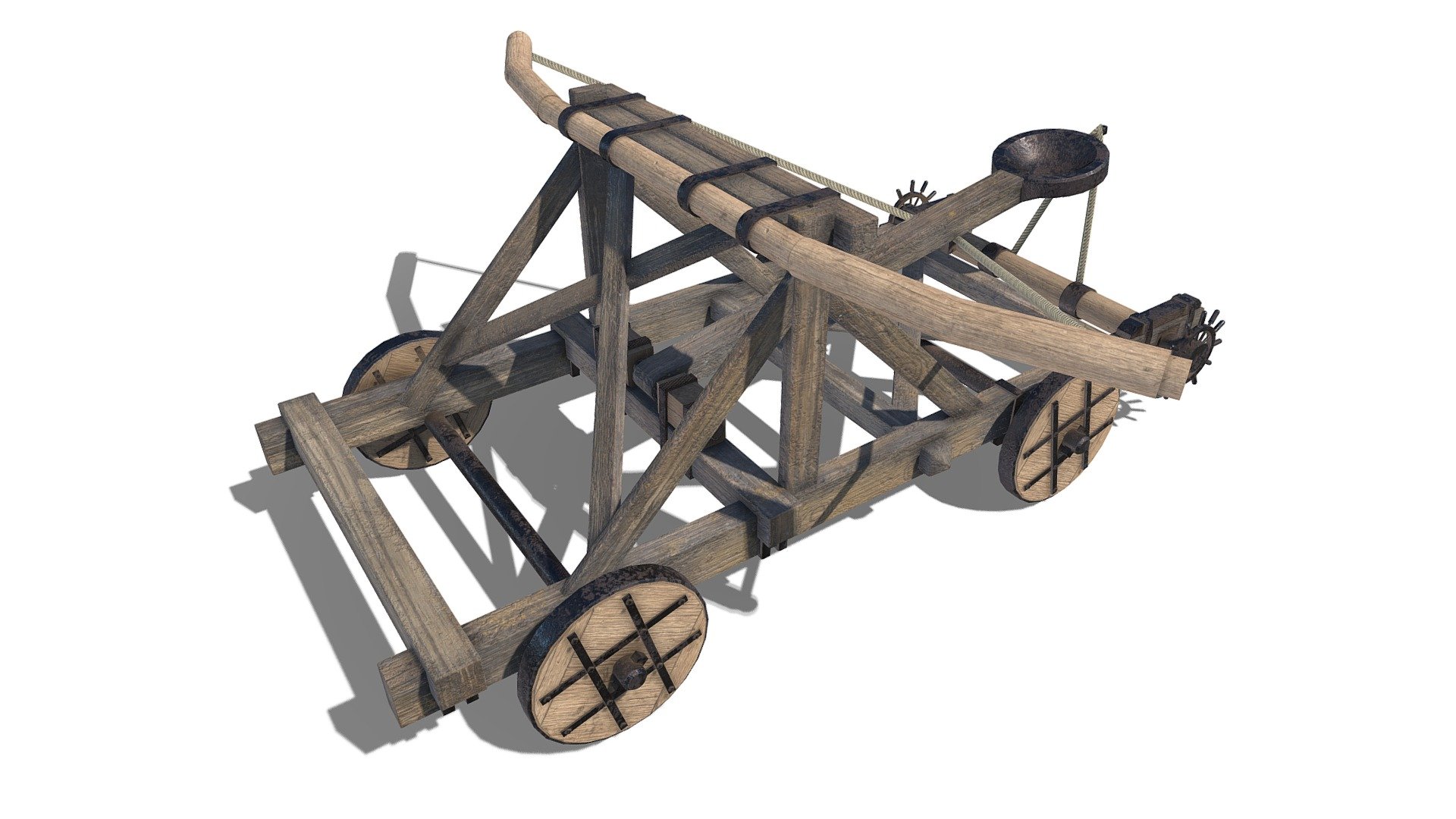 Medieval Catapult - Buy Royalty Free 3D model by Studio Lab (@studiolab ...