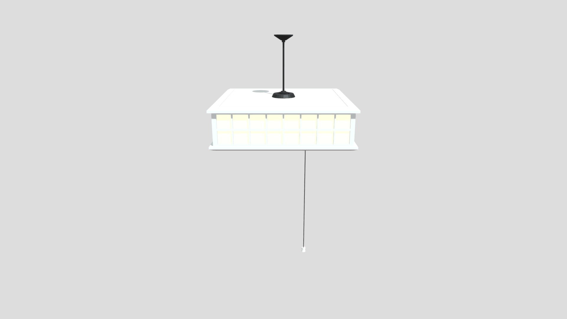 Japanese Hanging lamp - Download Free 3D model by Procrast Studio (@Procraststudio) [b1b8b57 ...
