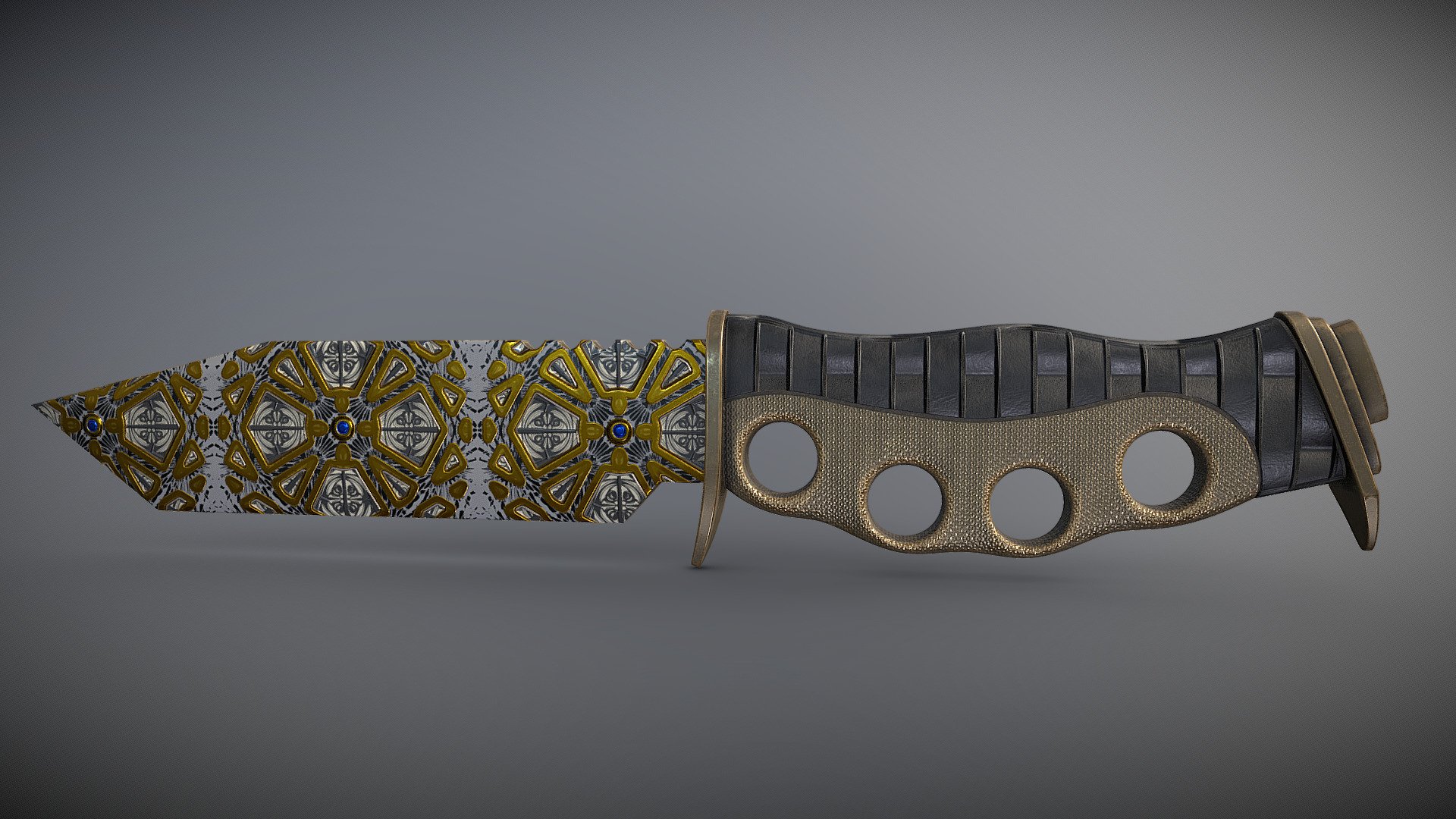 Harbinger Knife Precious - 3D model by BadtRIP (@badtripbg) [b1b9768 ...