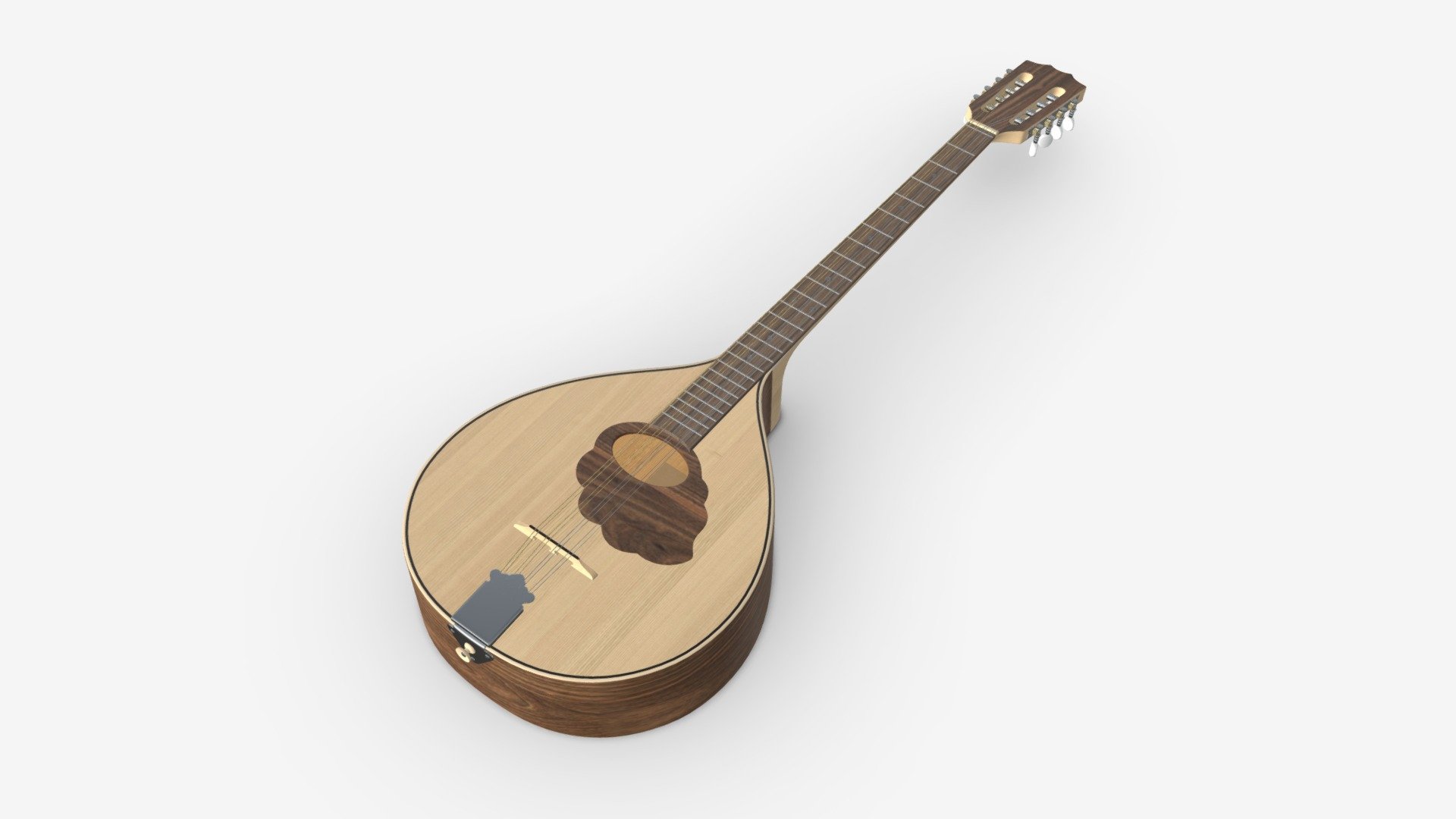 Irish Bouzouki string instrument - Buy Royalty Free 3D model by HQ3DMOD ...