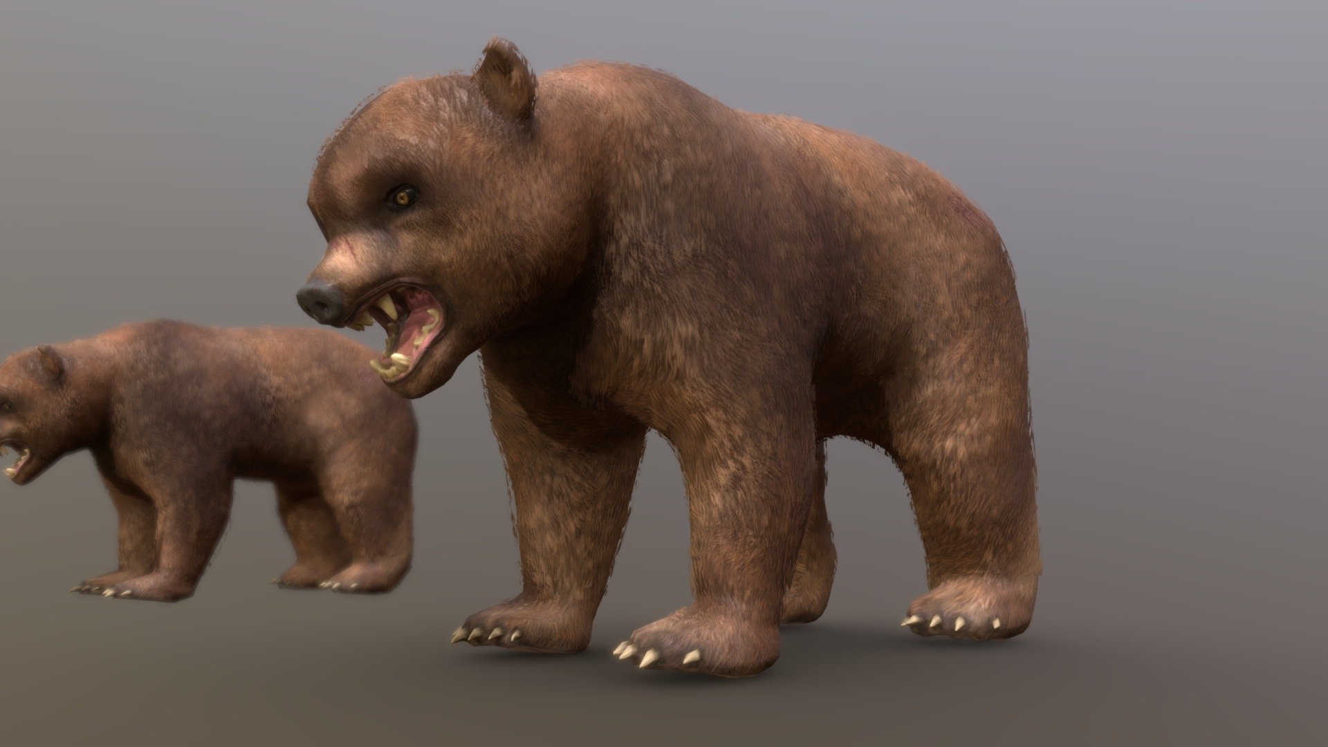 Bear - 3D model by Yury Misiyuk (@Tim0) [b1ba0c4] - Sketchfab