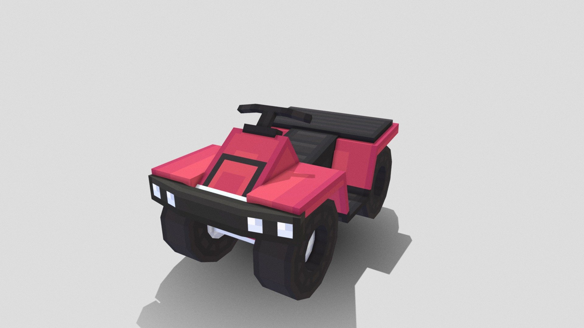 Quad Bike - 3D model by MrFredxz [b1bab36] - Sketchfab