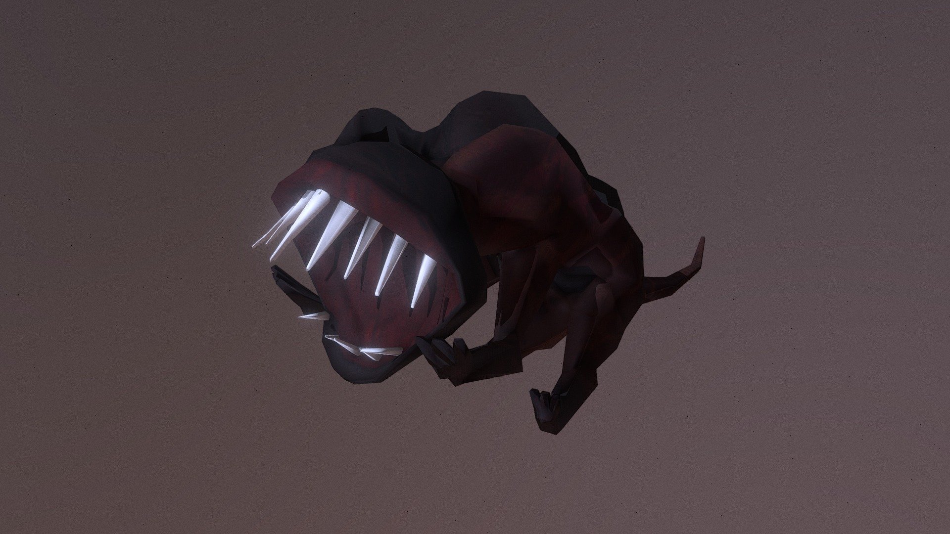 Lethal Company Eyeless Dog Rig - Download Free 3D model by NO DONT EAT ...