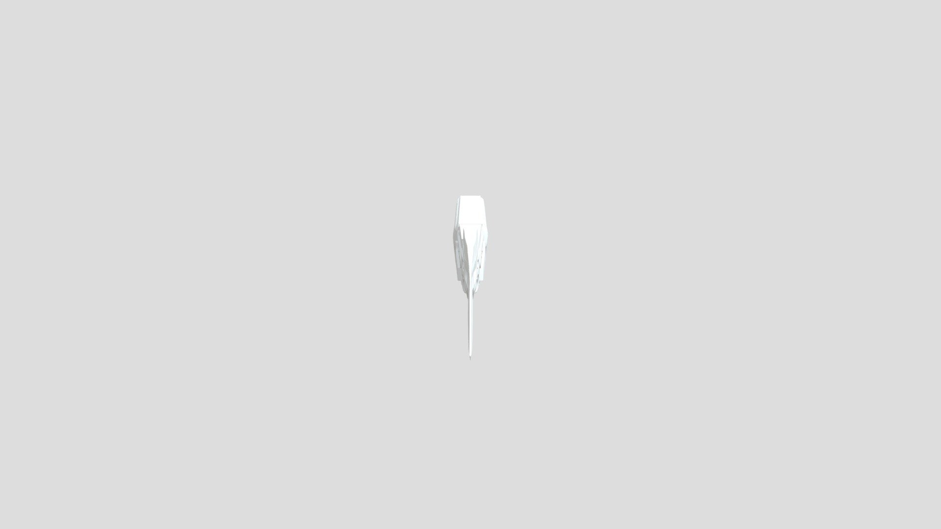 Cyberpunk Knife Base Mesh ( Game Ready ) - 3D model by ...