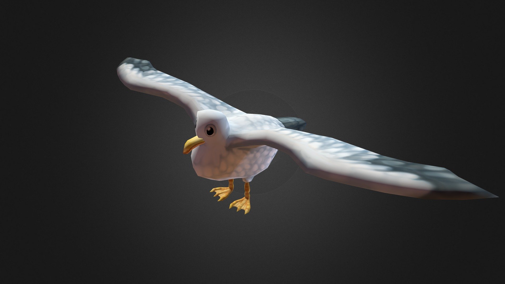 Seagull - 3D model by avuong [b1bf0f6] - Sketchfab