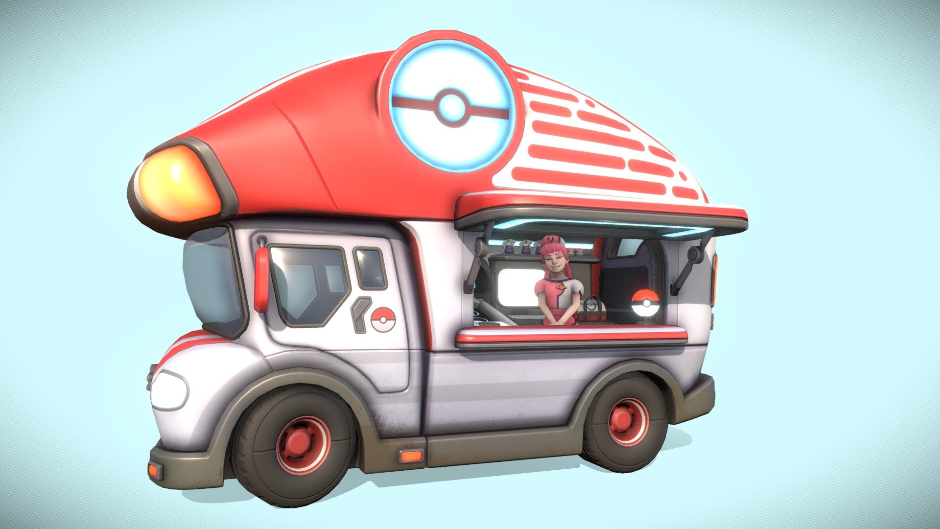 Mobile Pokemon Center - Download Free 3D model by electronicfox ...