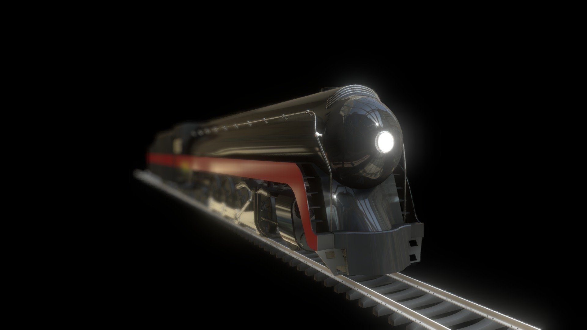 Norfolk&Western 611 "Spirit of Roanoke" - Download Free 3D model by ...
