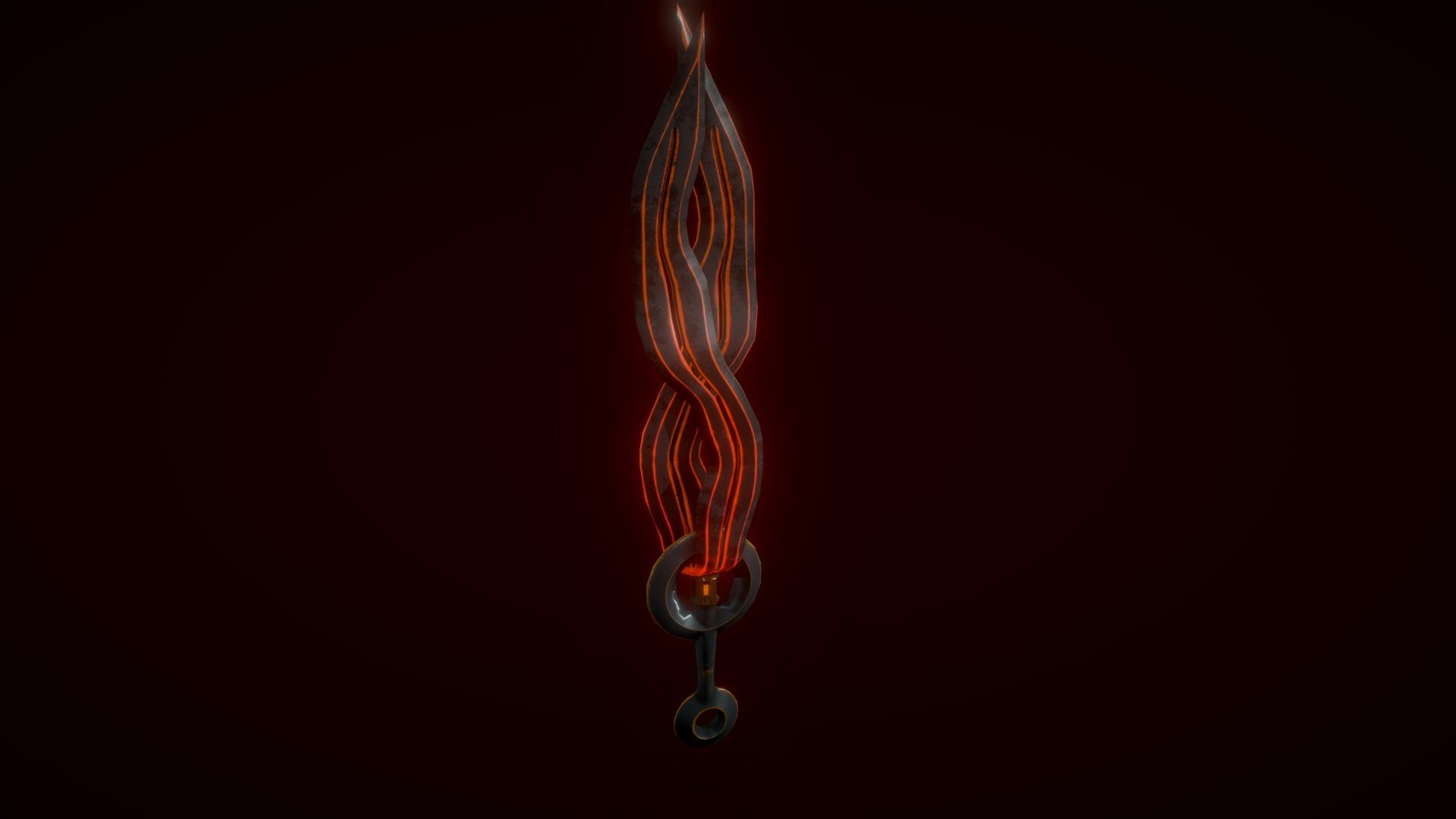 Flame Knight Sword - 3D model by igorLumini (@igor2002rodrigues ...