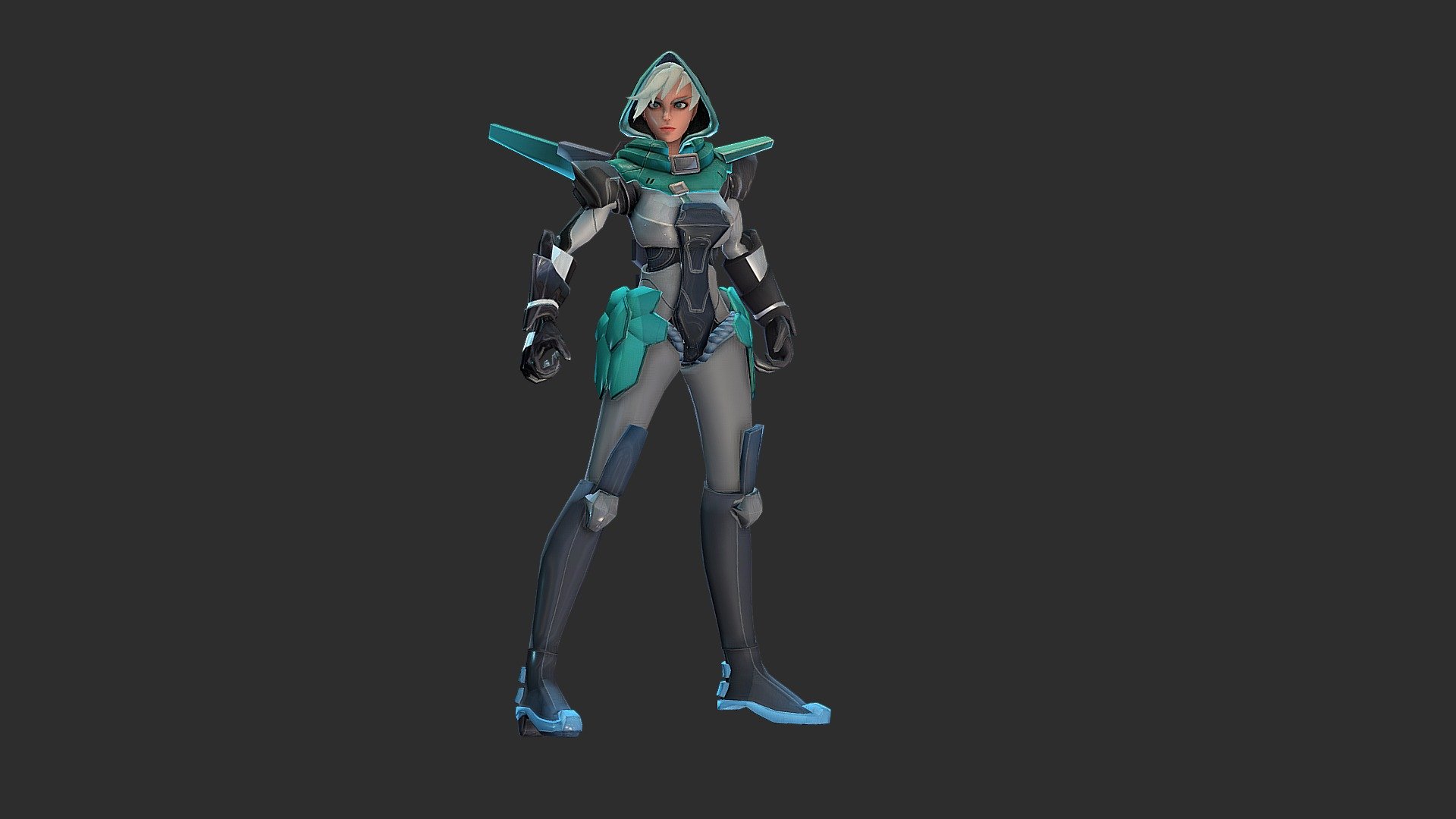 ASHE POSE - 3D model by shm6051 [b1c2073] - Sketchfab