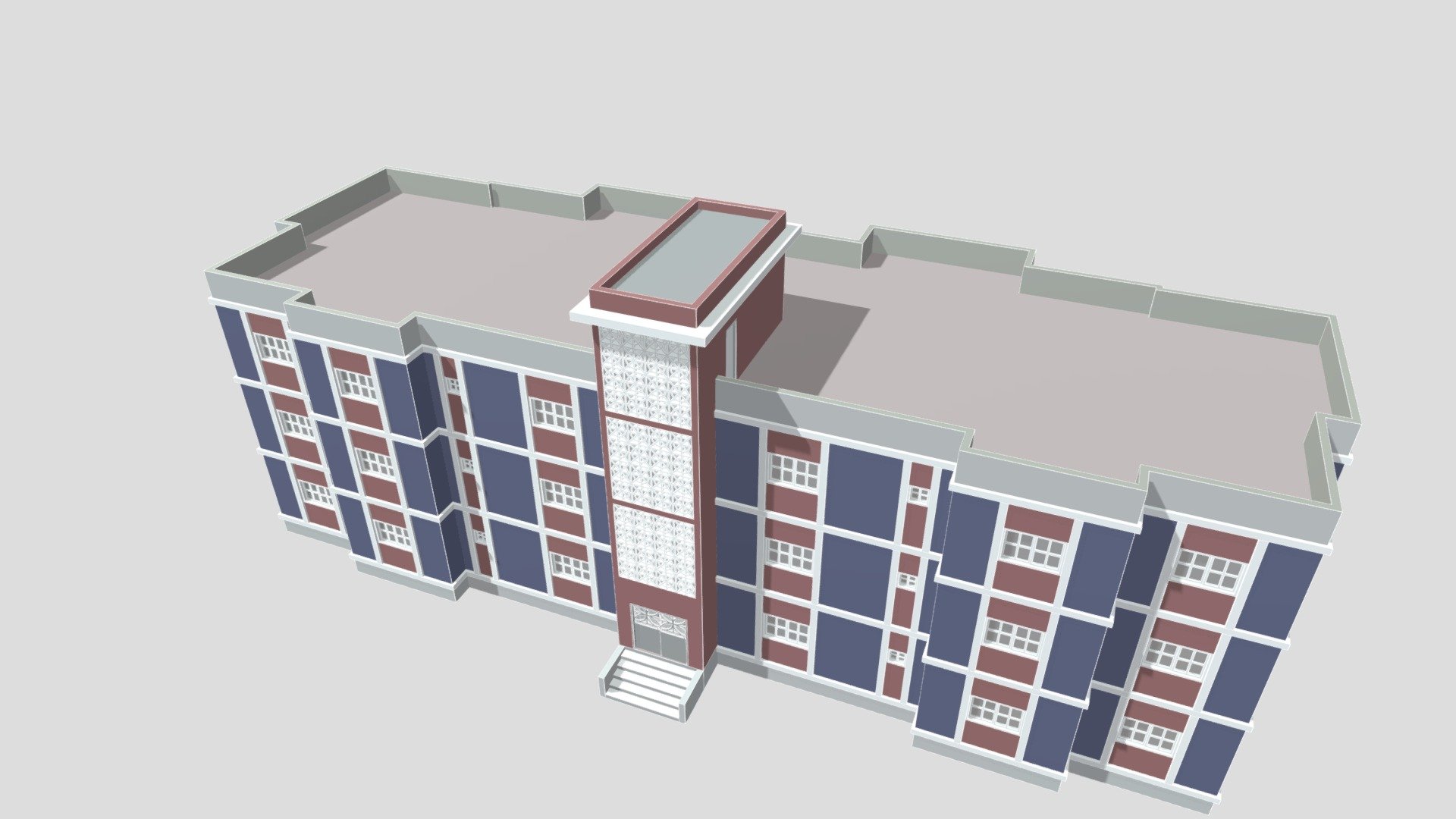 Building Design1 - 3D model by Architkan [b1c32b3] - Sketchfab