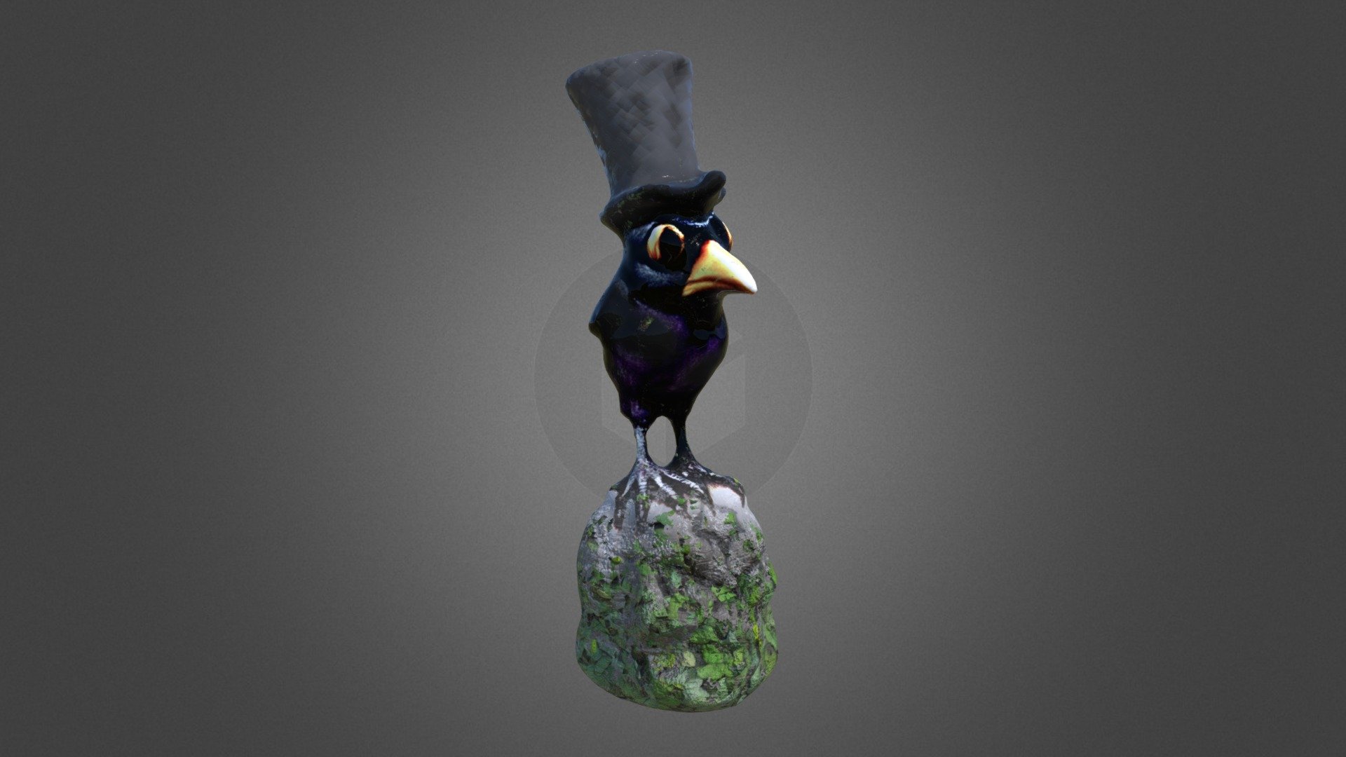 halloween raven - Download Free 3D model by vicente betoret ferrero ...