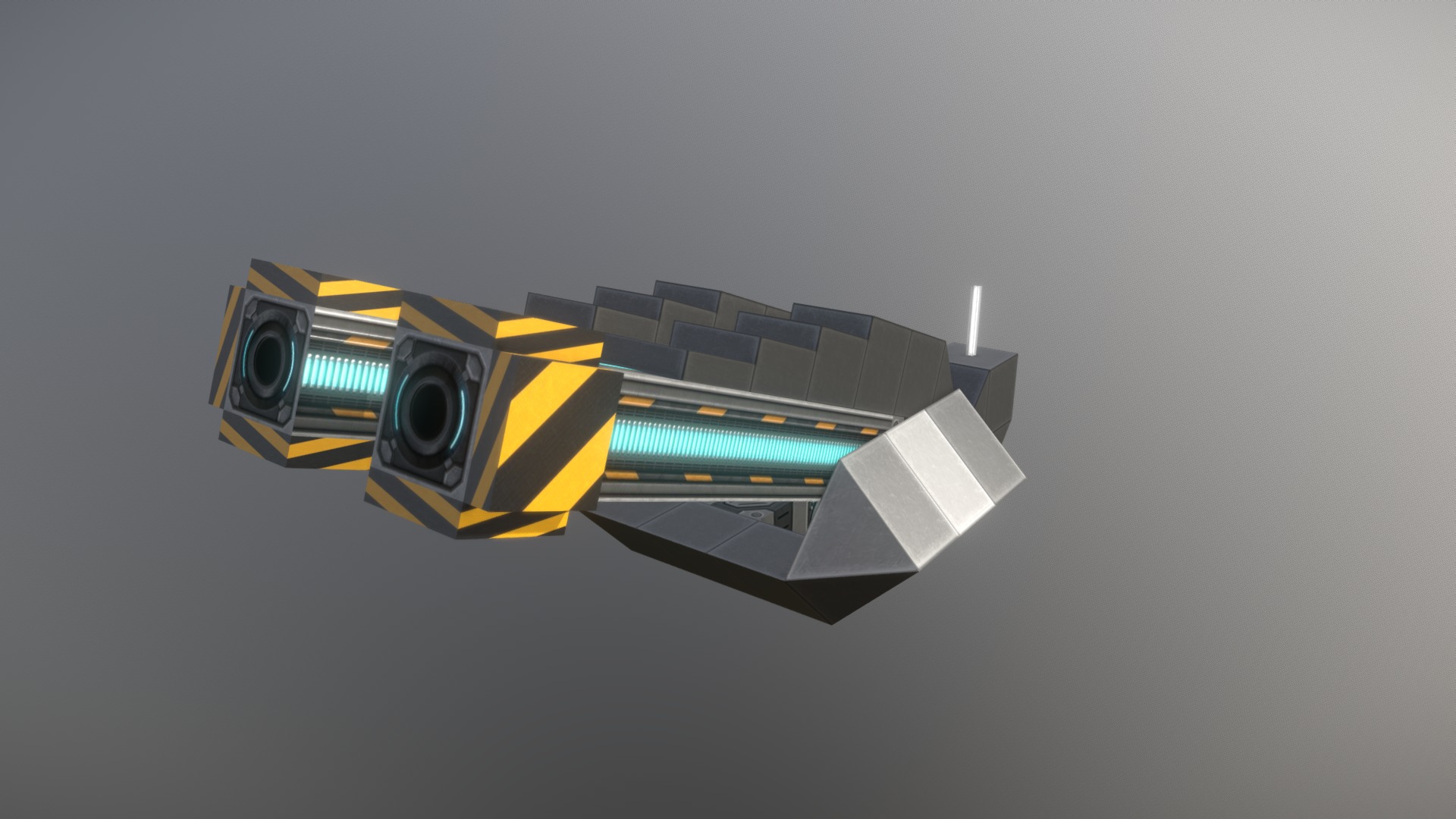 Starmade - UENSA AMP Micro Turret - 3D model by Kraengis [b1c4b0d ...