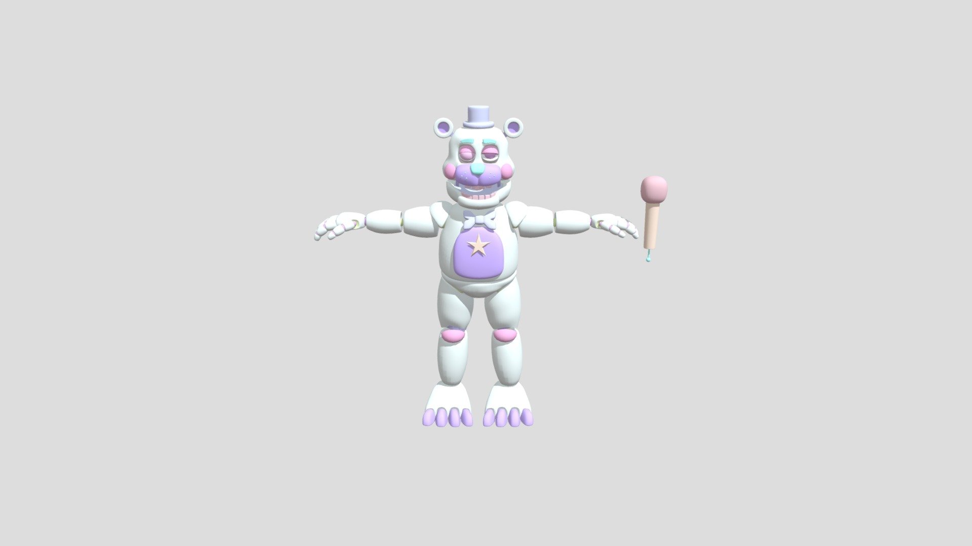handicapped-bear-by-luiz-craft327-fbx - 3D model by meepster (@freya ...