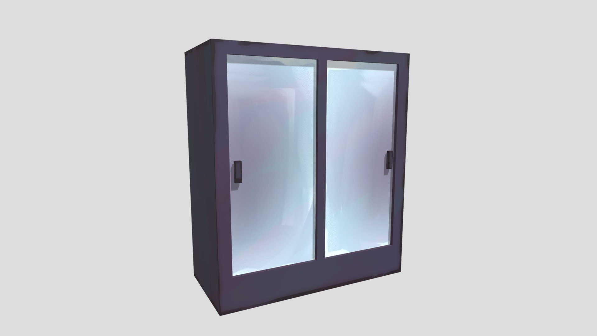 Low Poly Display Fridge / Freezer - 3D model by stargazer-dt ...