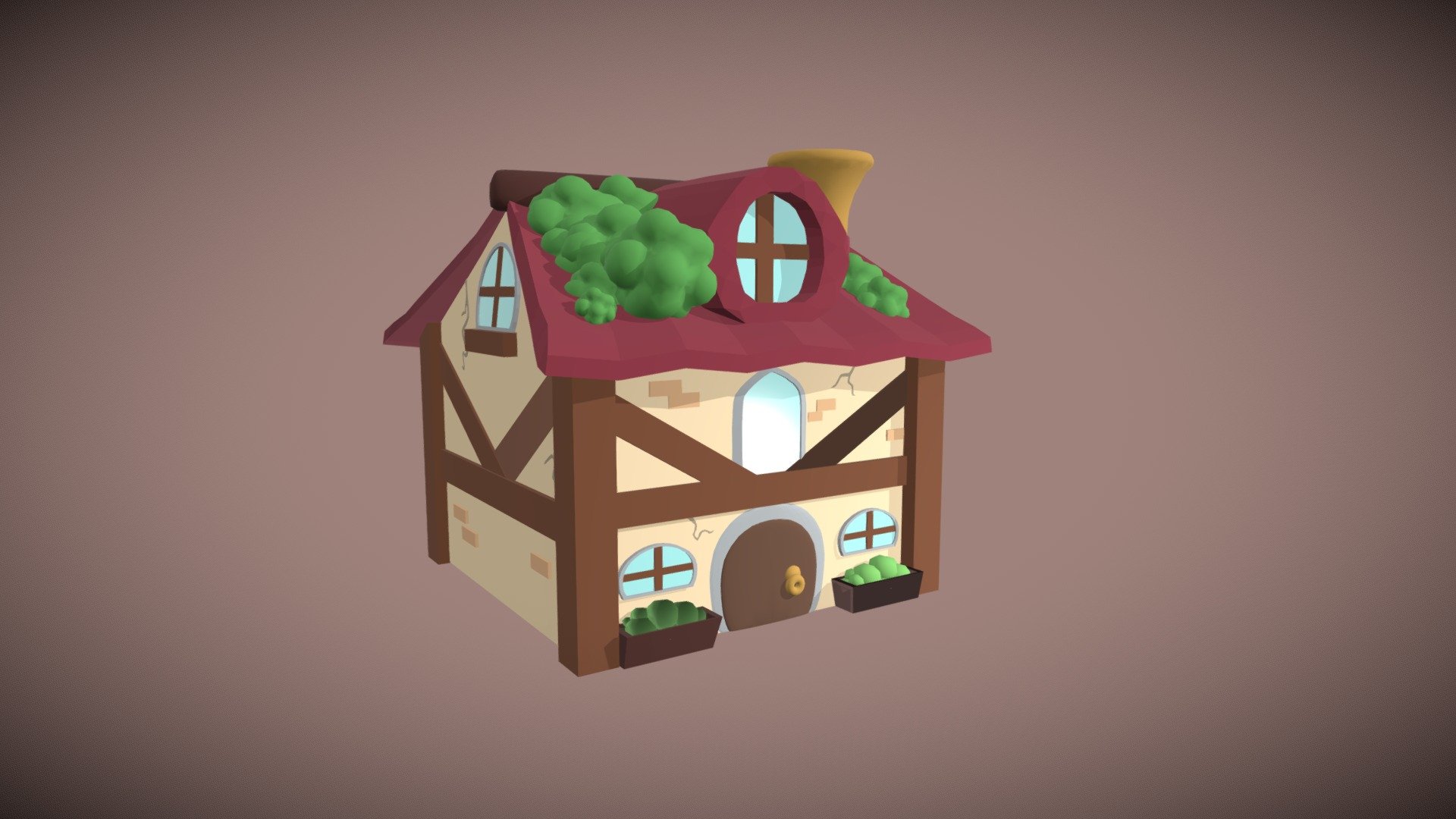 Main Character House - 3D model by Laucia111 [b1c671e] - Sketchfab