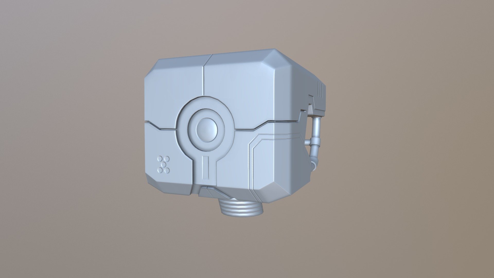 Robo Head - 3D model by markadams [b1c6990] - Sketchfab