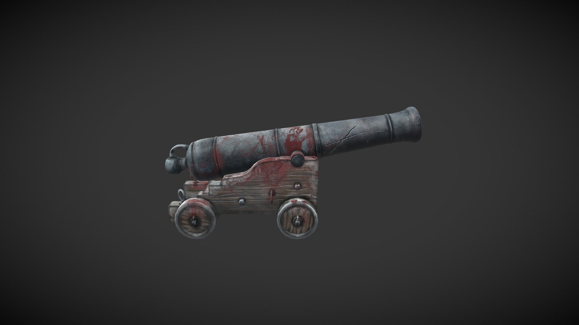 Hand Painted Cannon - 3D model by Jotun84 [b1c7a5d] - Sketchfab