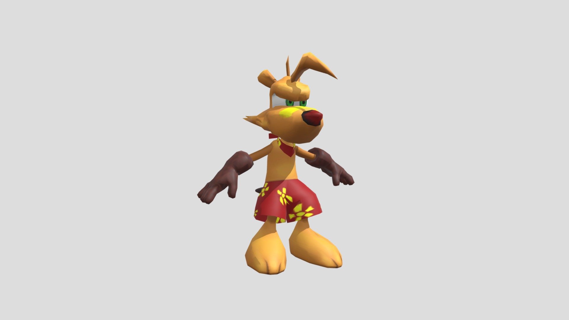 Ty the Tasmanian Tiger (Ty 1) - Download Free 3D model by LombaxLover2K ...