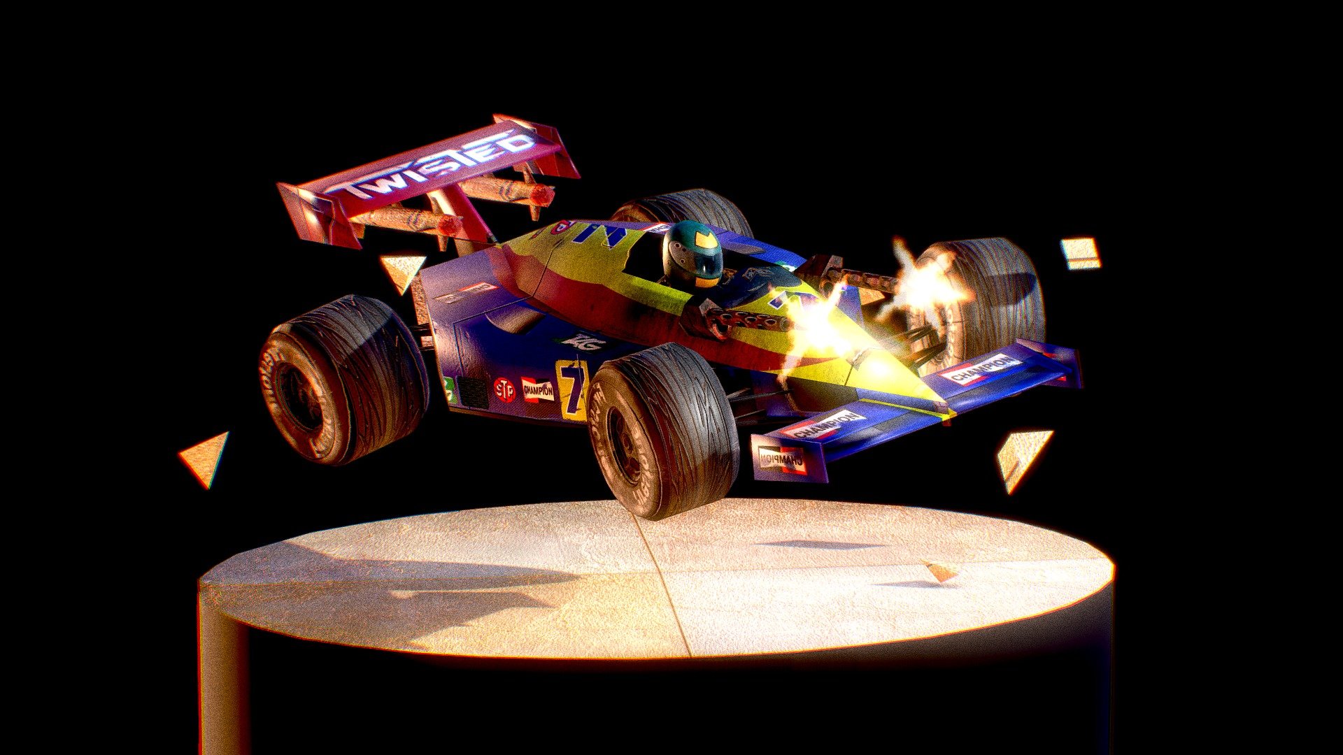 Twisted Metal 2 - Twister - "REMAKE" - 3D model by Kenji Marcio ...