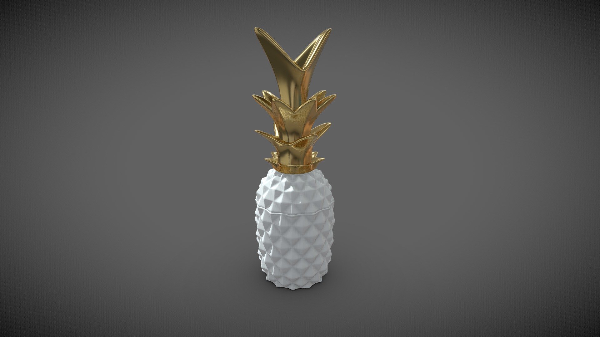 Pineapple - 3D model by atypotopyta [b1caf19] - Sketchfab