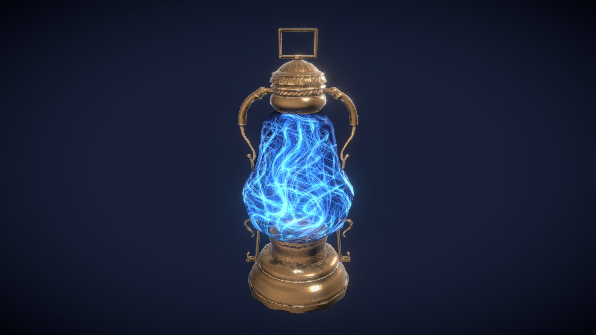 Magic Lamp - 3D model by Lunialu [b1cb3d8] - Sketchfab