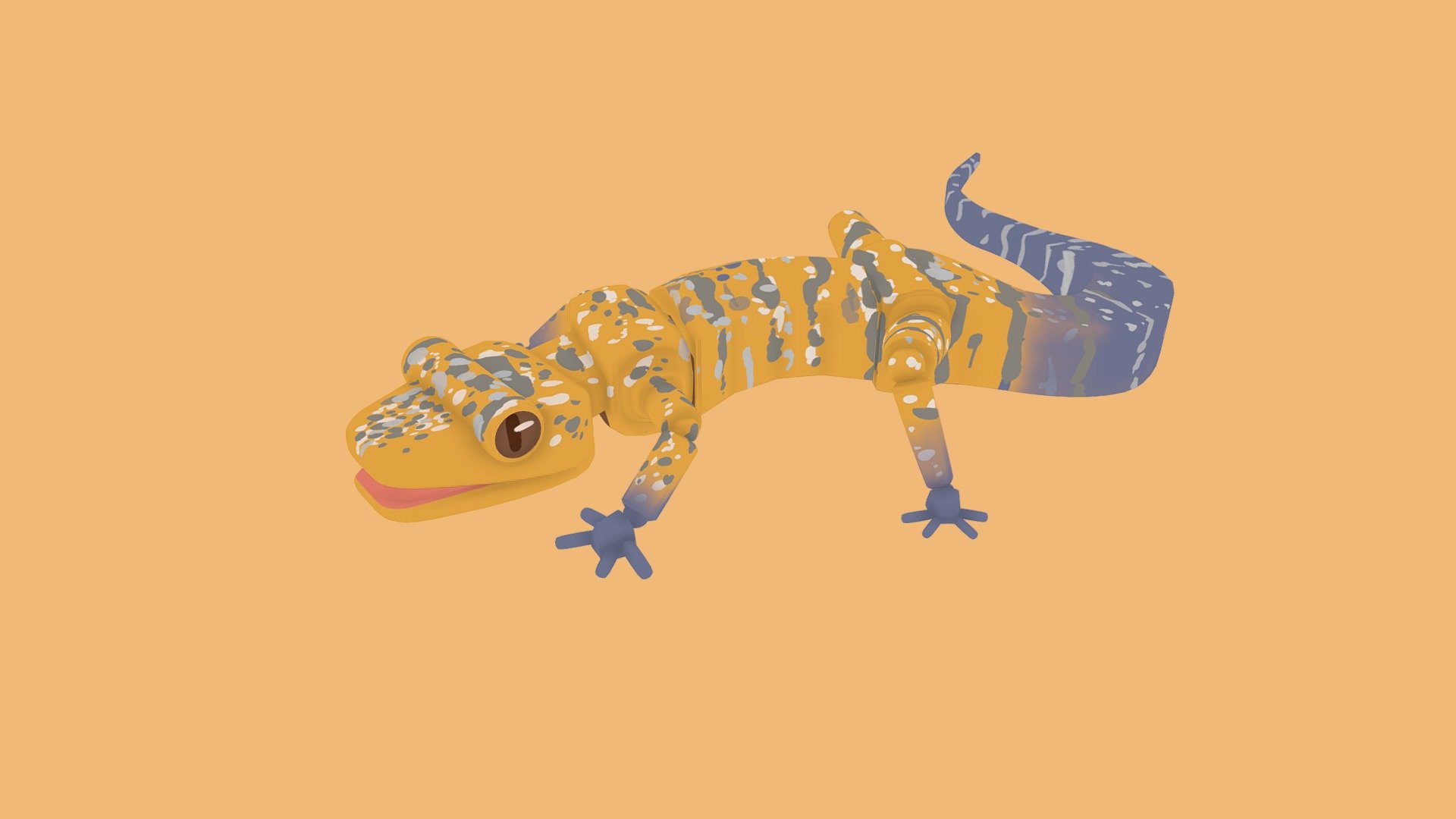 gecko_mat - 3D model by Tomoe_512 [b1cba6a] - Sketchfab