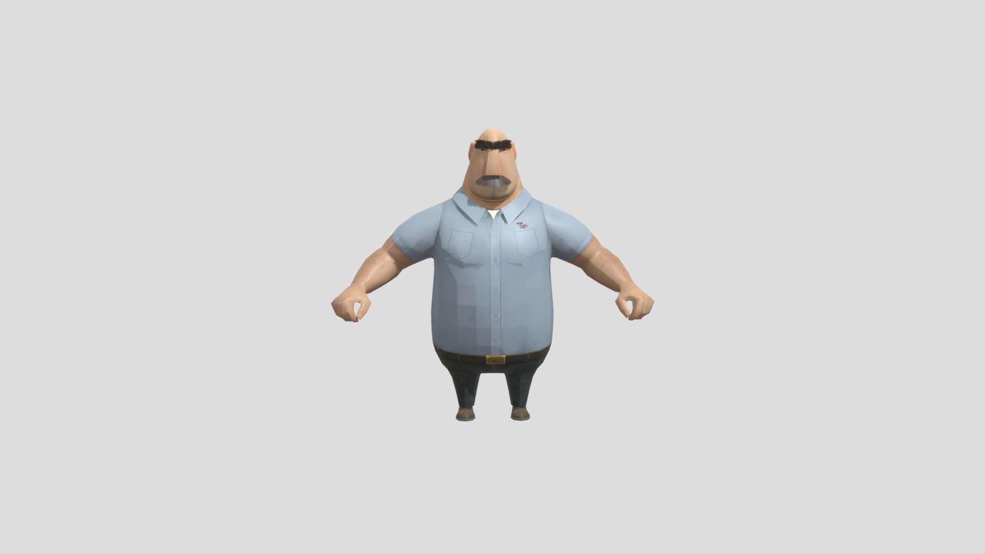 Tim Lockwood Rigged - Download Free 3D model by Guilherme Navarro ...