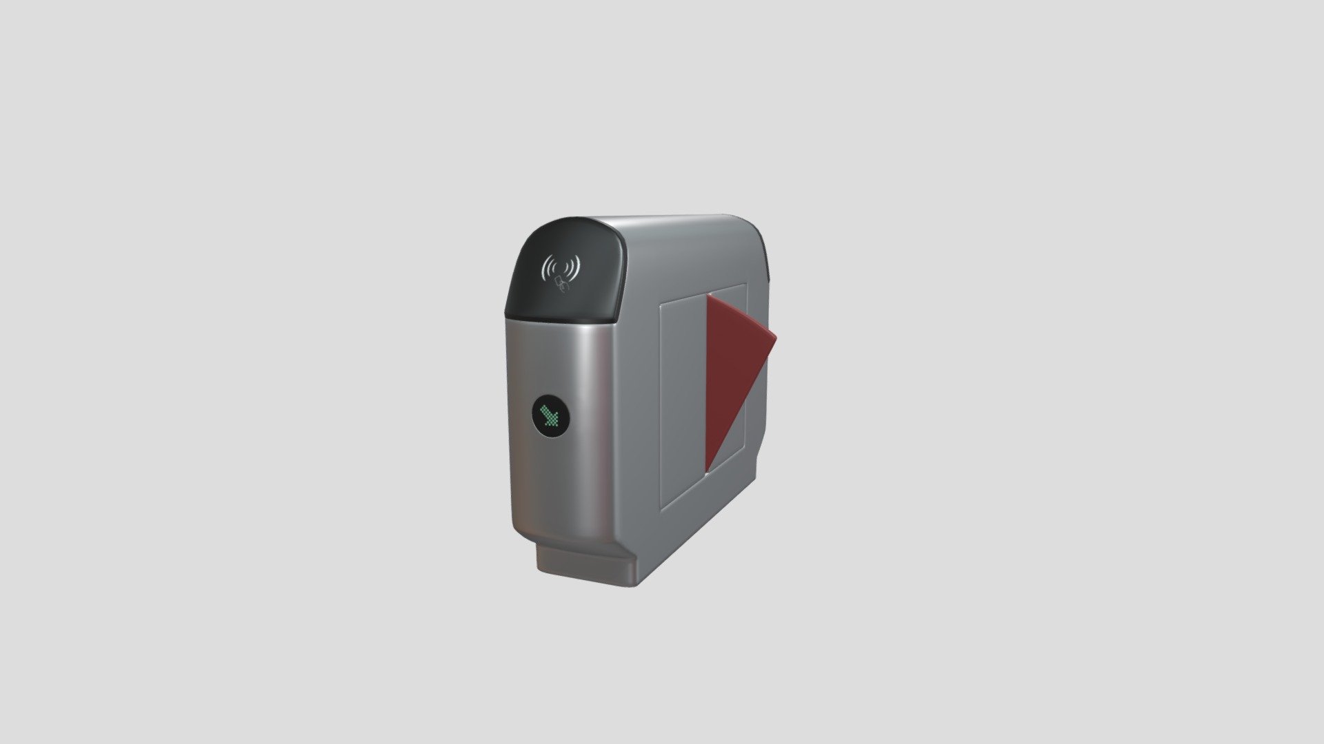 Subway Security Gate Turnstile Access Barrier - Buy Royalty Free 3D ...