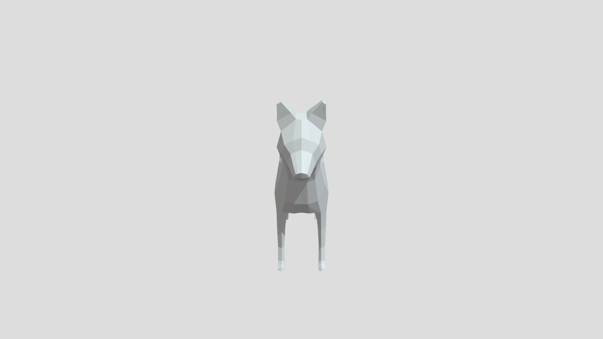 Dingo from Poly by Google - Download Free 3D model by IronEqual (@ie ...