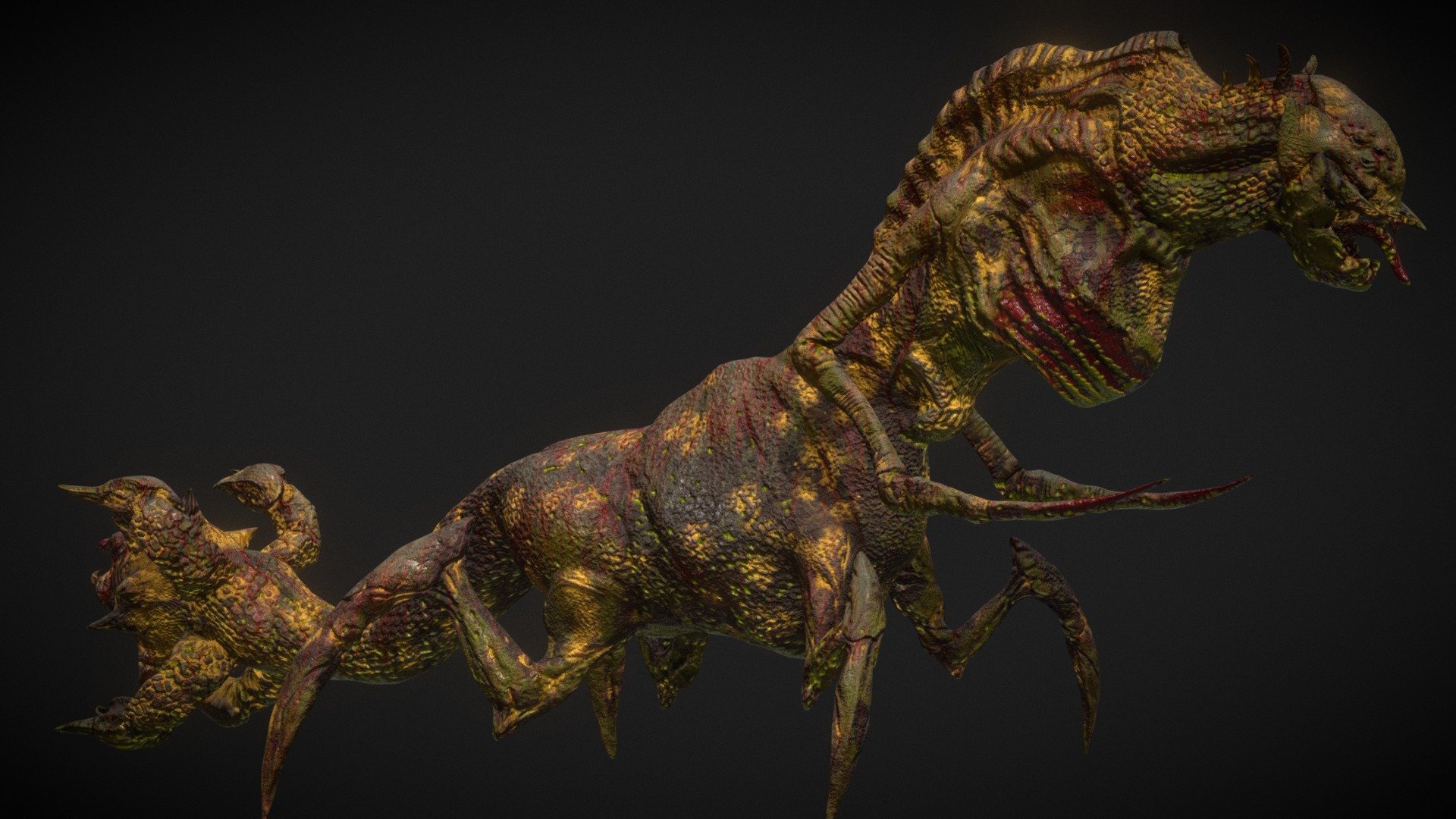 Radiation Zombie - 3D model by Berkehan Küçükaras (@brkhnkckrs ...