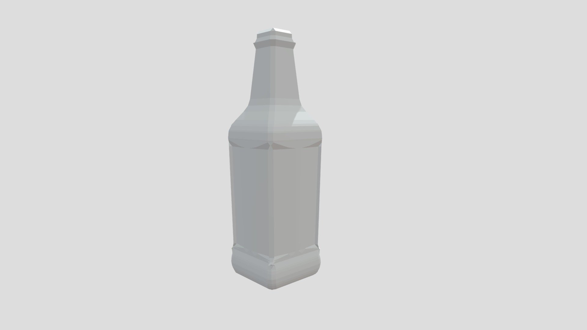 low poly Bottle (FREE) - Download Free 3D model by xtanyo [b1ce866 ...