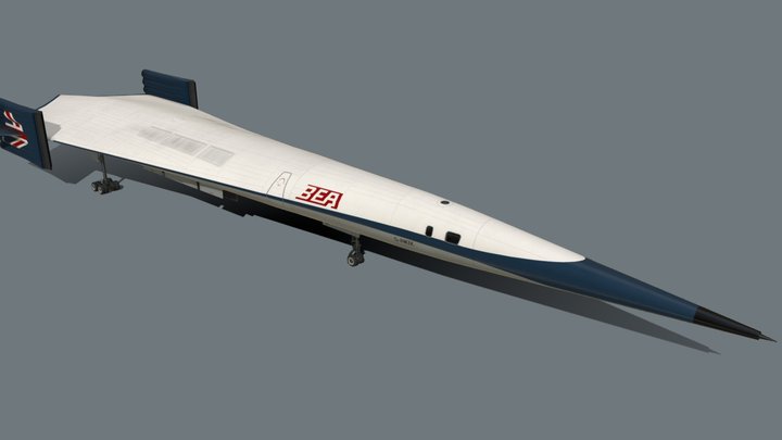 Supersonic 3D models - Sketchfab