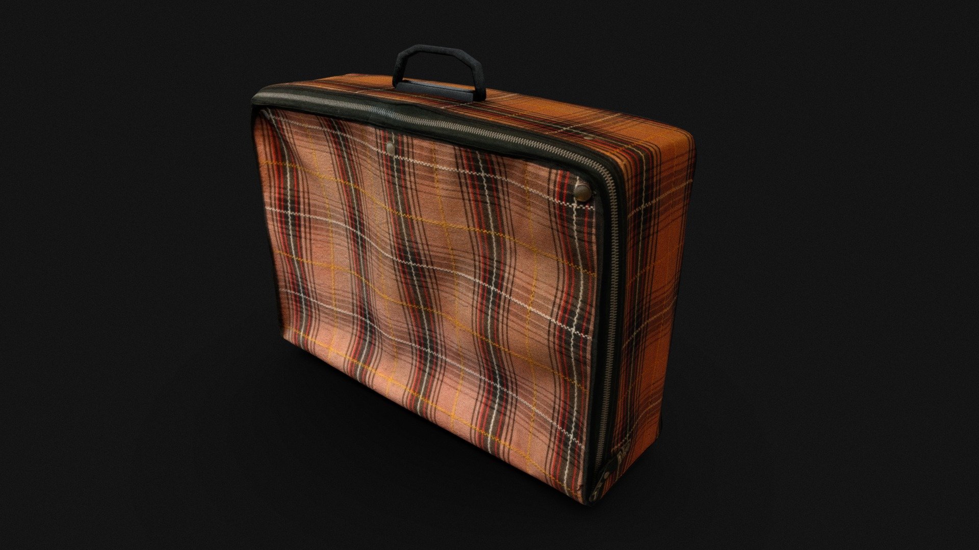 Antique fabric suitcase - scan - Buy Royalty Free 3D model by Tijerín ...