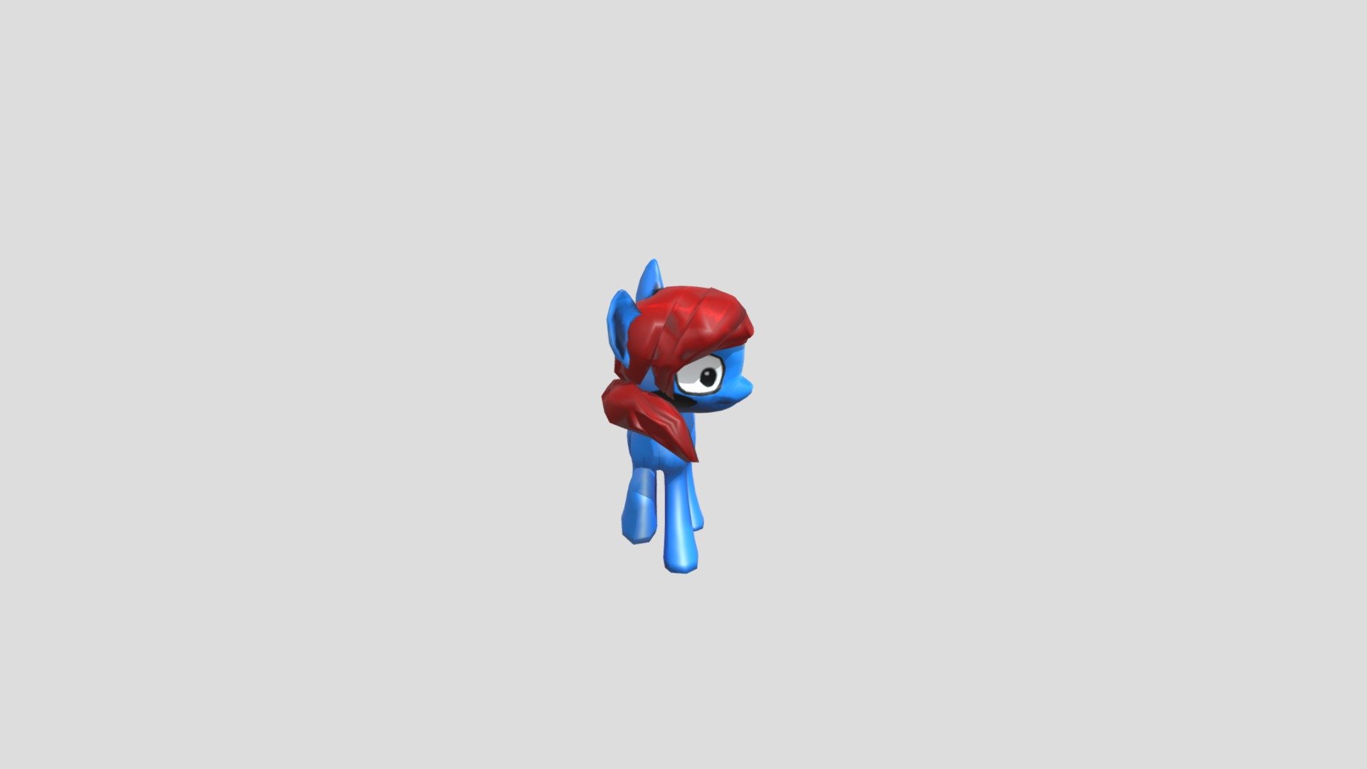 Generic Pony Reference Model - 3D model by Gabriel Kamado ...