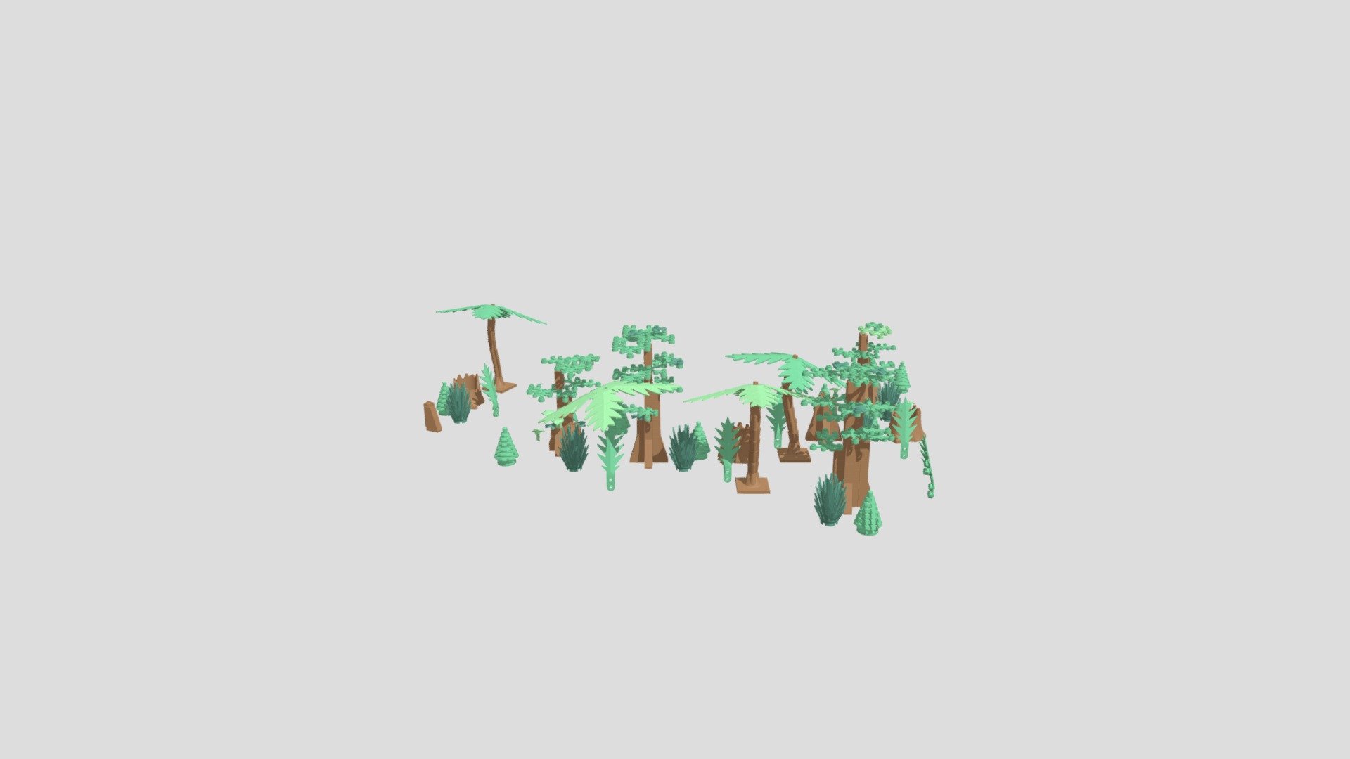 forest - Download Free 3D model by kikilongdragon [b1d9834] - Sketchfab