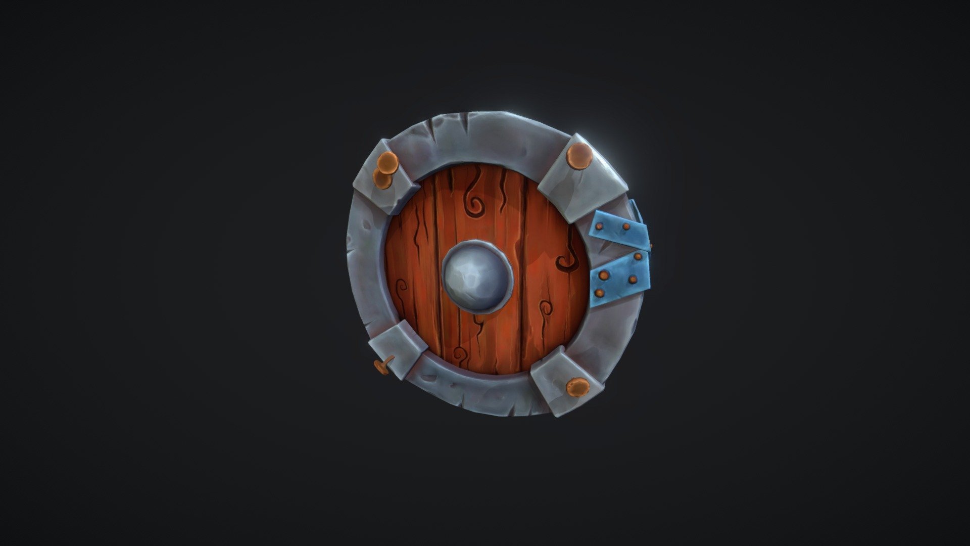 Stylized Shield - 3D model by johnreyteves14 [b1dbdd6] - Sketchfab