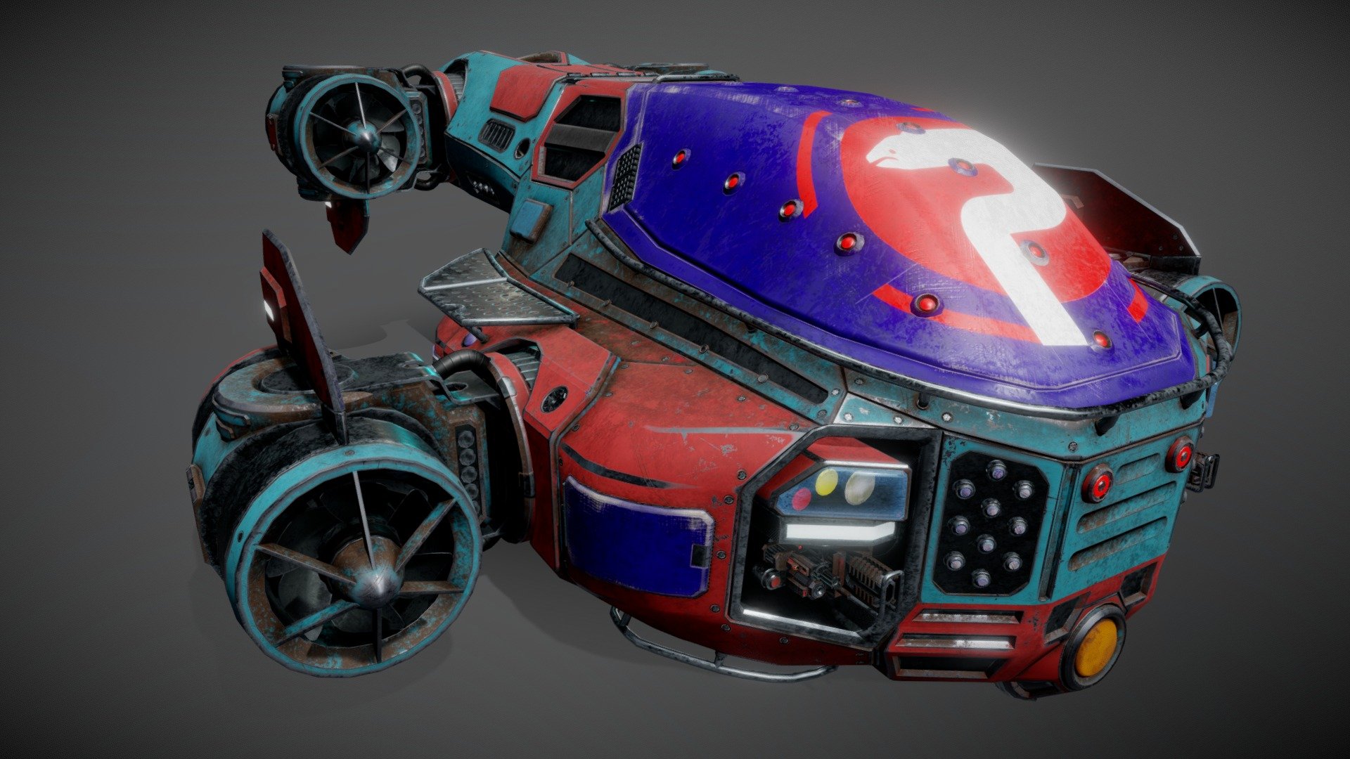 GP1-B "Spider" Submarine - Download Free 3D model by Arling [b1dc4a3 ...