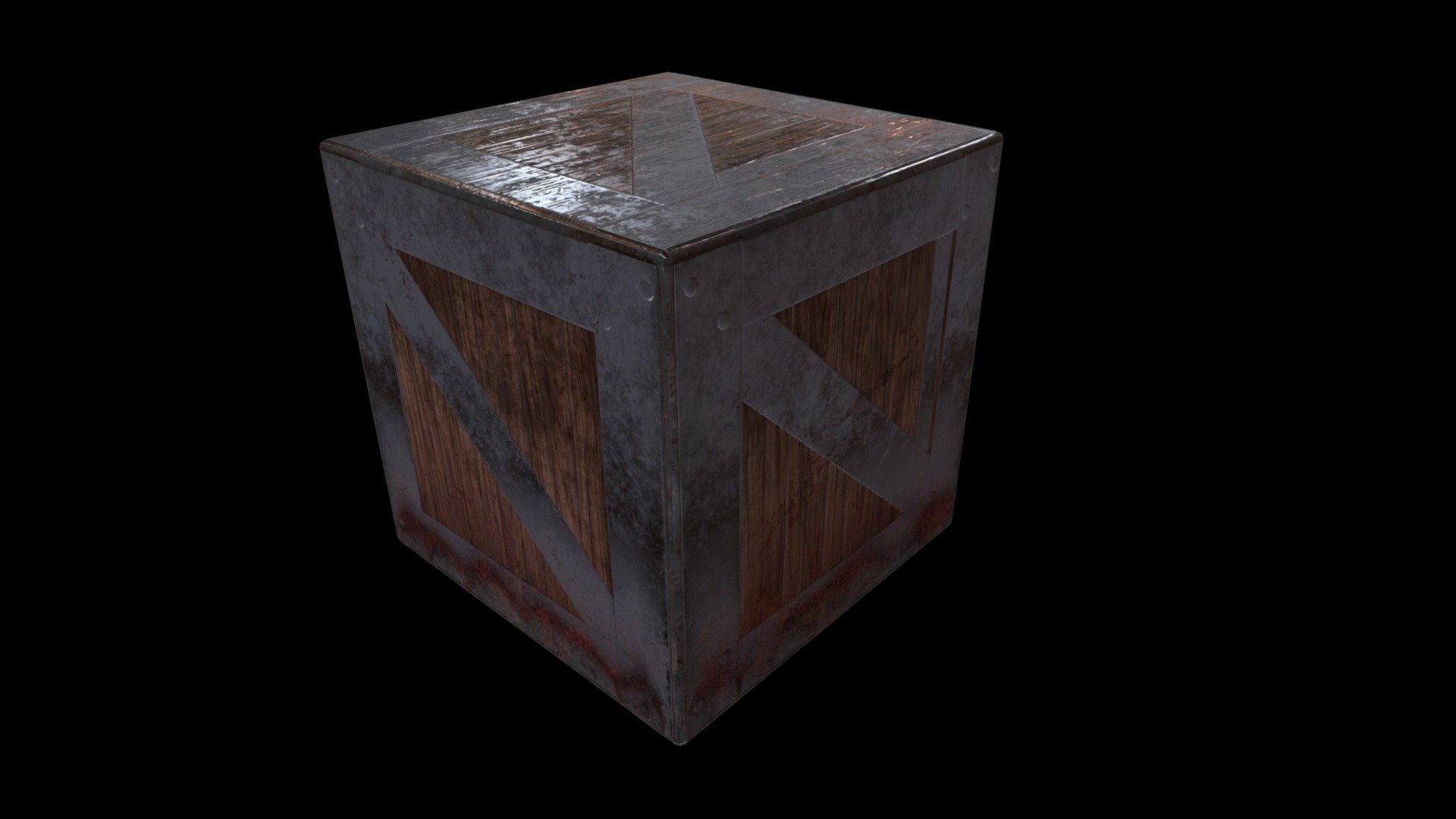 Ultra Lowpoly Box 96 Vertices - Download Free 3D model by BANDANNA ...