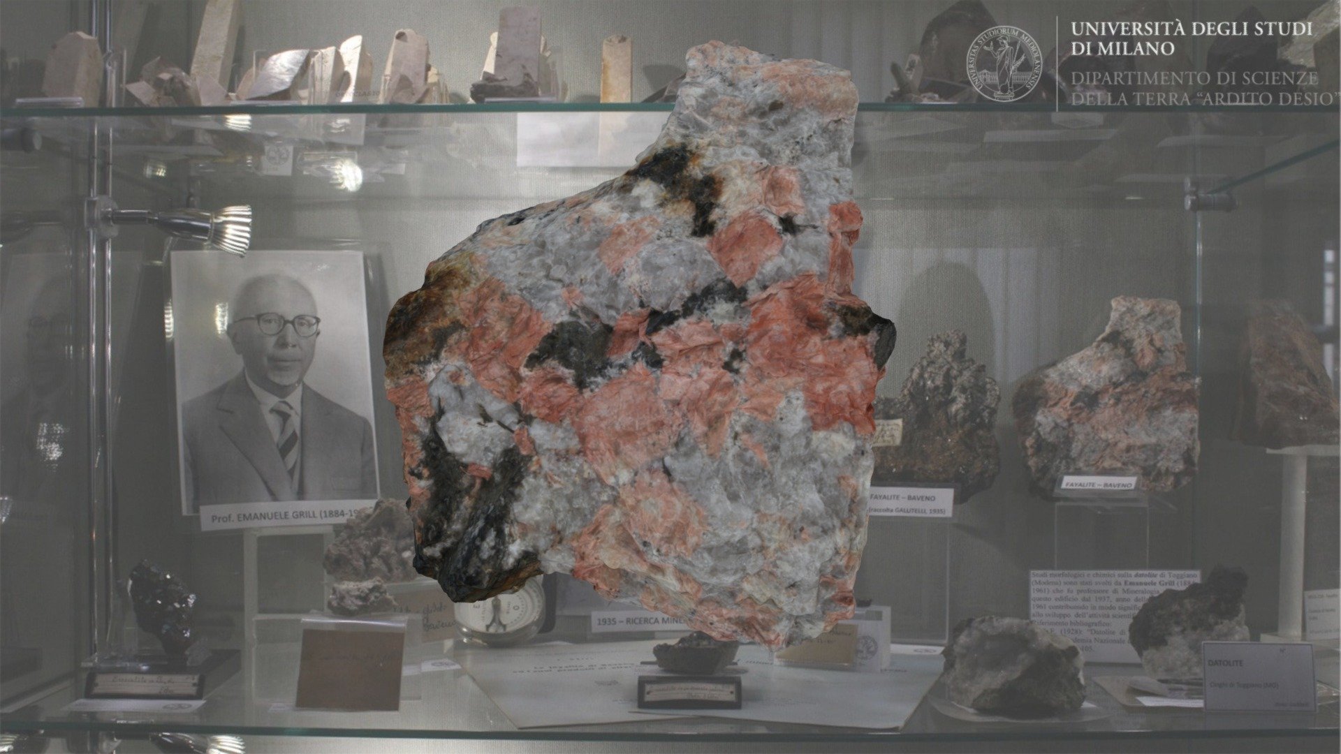 Fayalite, Baveno - 3D model by Department of Earth Sciences "Ardito ...
