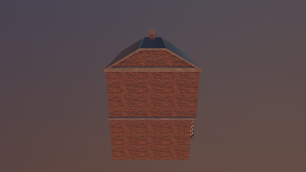 Simple low poly 1900 english house - 3D model by JakeKayArt [b1df3ee ...