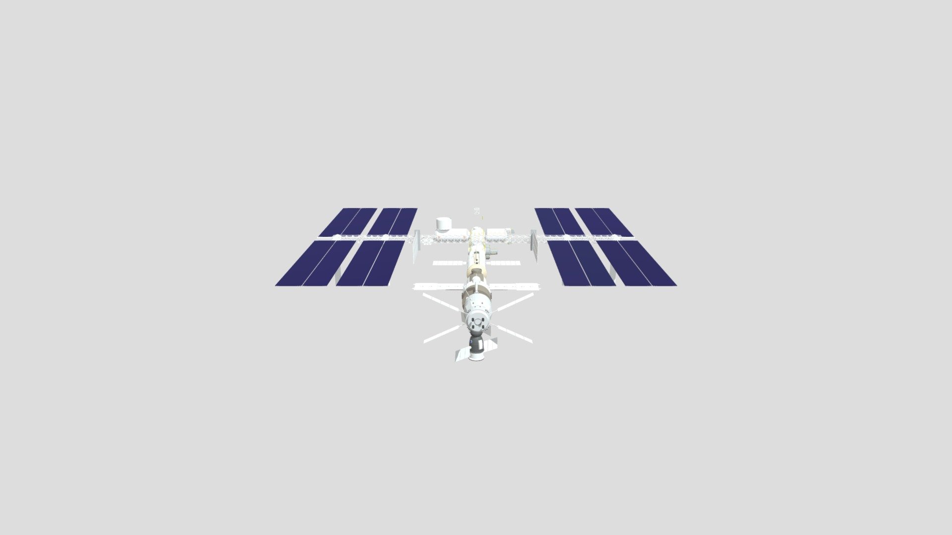 ISS (2009) - 3D model by E (@pipistilpid) [b1df654] - Sketchfab