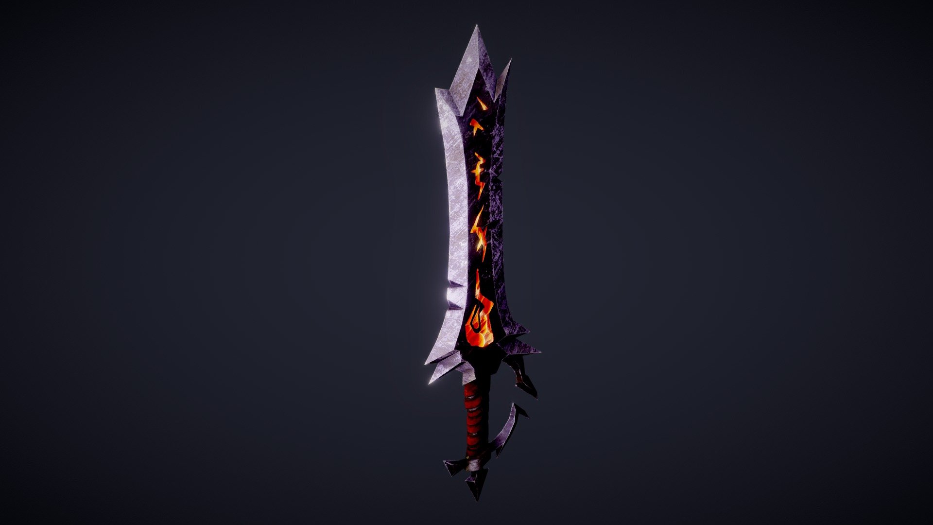 Rune Sword - 3D model by Beqqu [b1dfdb9] - Sketchfab