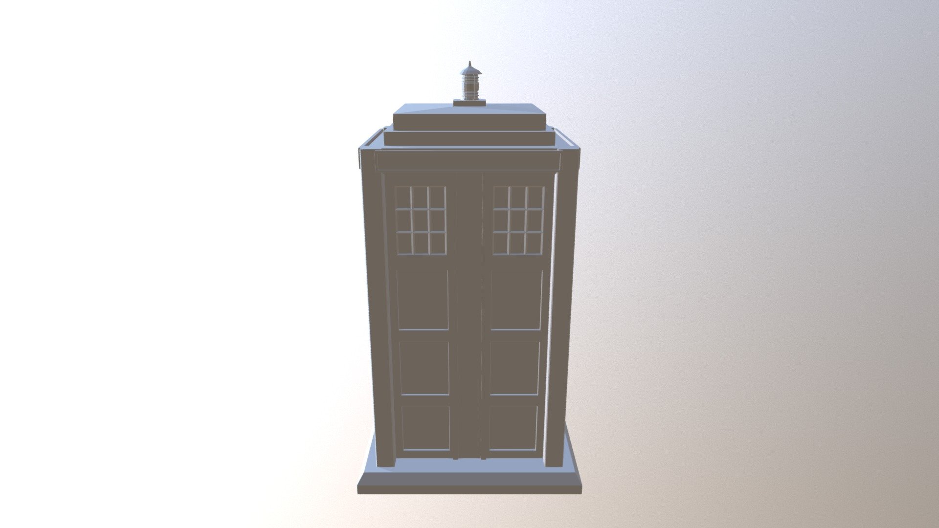 Tardis - 3D model by sten.oom [b1dffdd] - Sketchfab