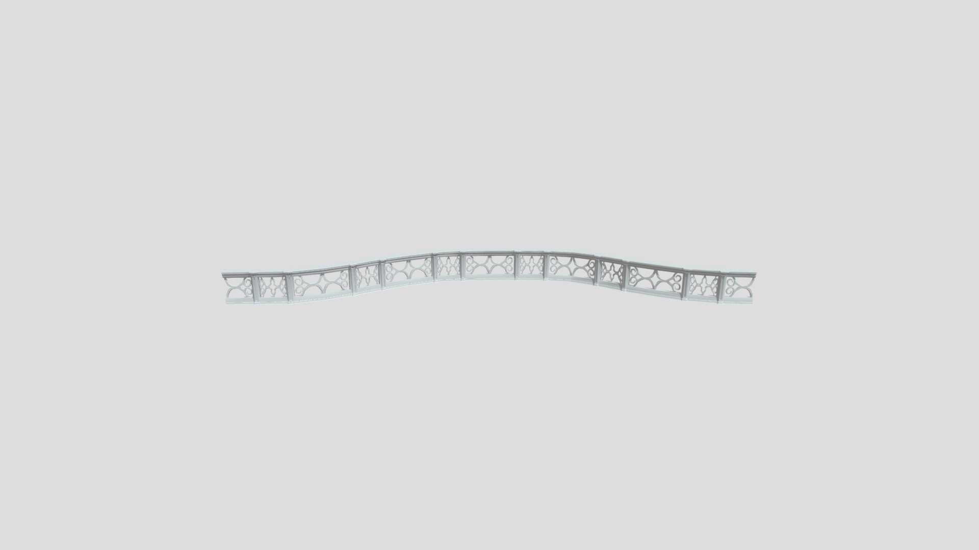 Railing - Download Free 3D model by jeronne0609 [b1e2263] - Sketchfab